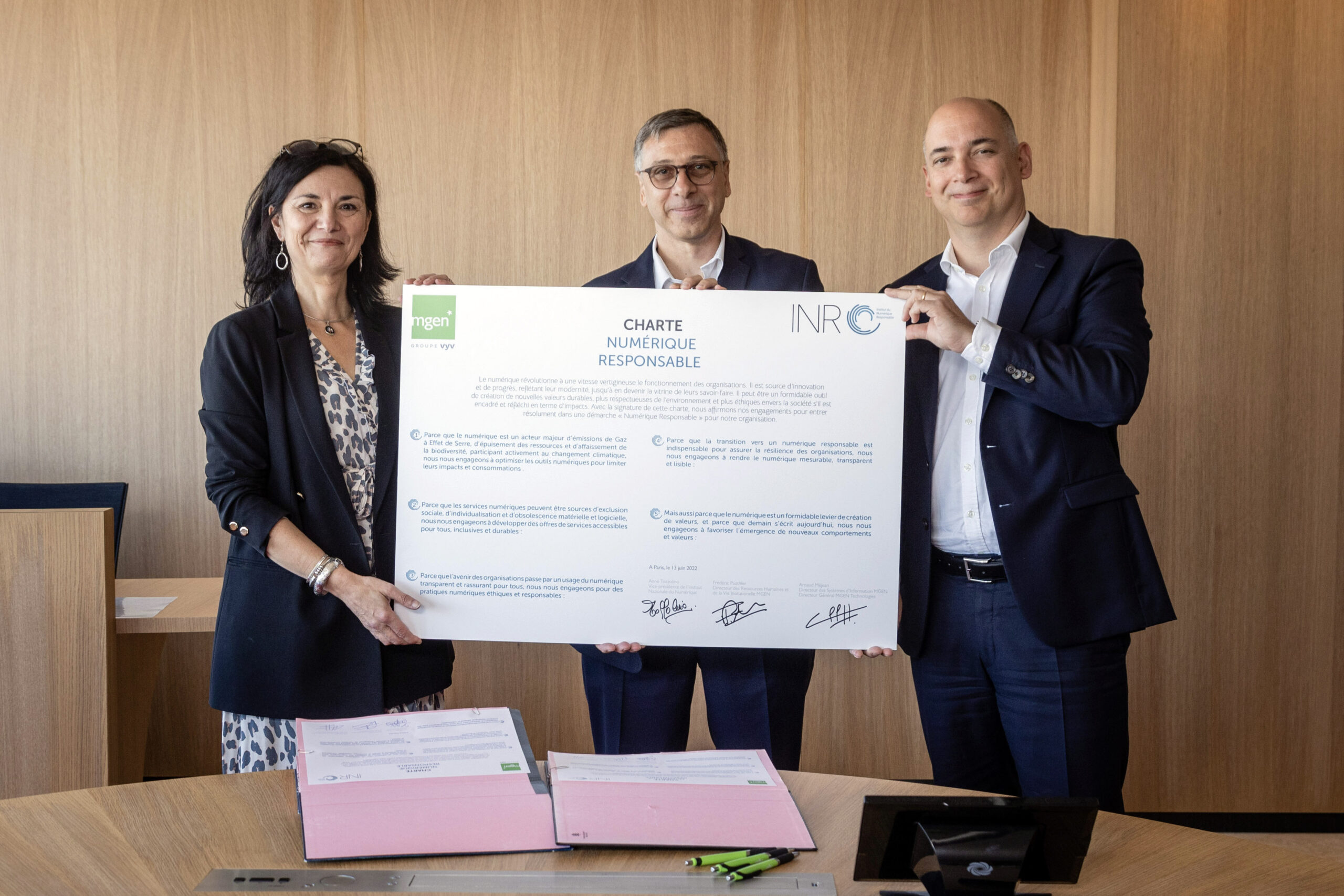 MGEN signe la Charte Numérique Responsable